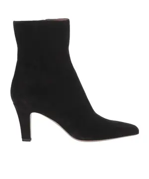 Paris Texas Zippered Ankle Boots - Black
