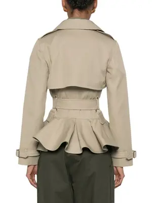 Burberry Short Belted Trench Coat