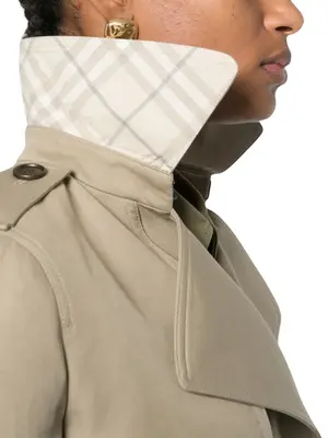 Burberry Short Belted Trench Coat