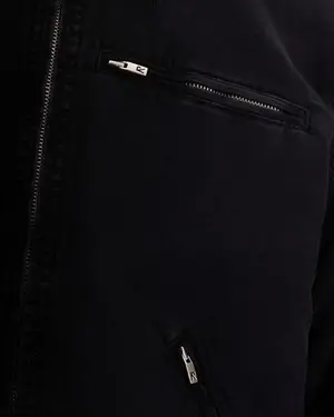 REPRESENT Long-sleeved Zipped Jacket - Black