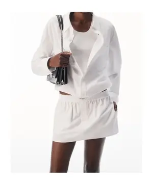 Alexander Wang Cropped Striped Shirt