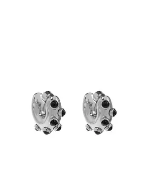 Marni Hoop Earrings - Gray
