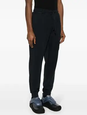 Stone Island Logo Patch Drawstring Sweatpants