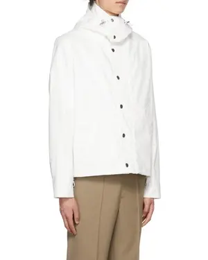 AMI Paris Cropped Waterproof Jacket