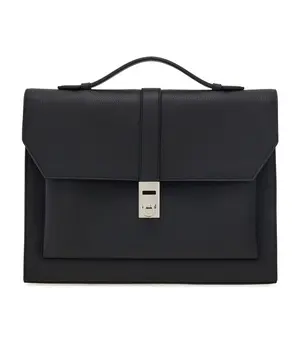 FERRAGAMO Hug Briefcase - Black