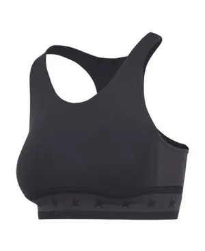 GOLDEN GOOSE Logo Waistband Sports Bra