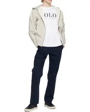 Ralph Lauren Polo Pony Embroidered Zip-up Hoodie
