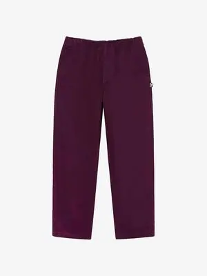 StÜssy Brushed Beach Pants - Plum