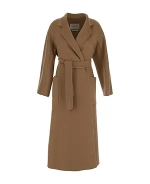 Max Mara Cashmere Lace-up Coat