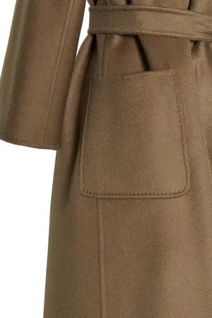Max Mara Cashmere Lace-up Coat