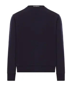 C.P. COMPANY Logo Detail Fleeced Sweatshirt