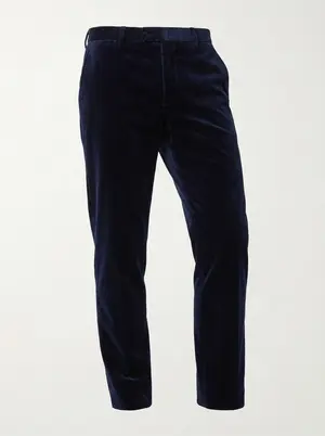 Gucci Stretch Velvet Formal Trousers - Black