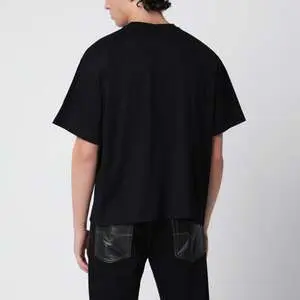 Versace Cotton Jersey T-shirt With Medusa Embroidery