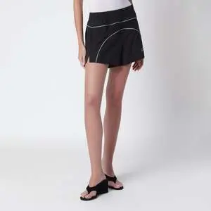 Balenciaga Technical Fabric Shorts With Reflective Trims