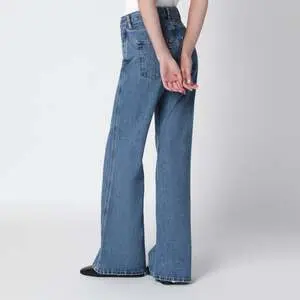 ANINE BING Wyatt Flared Jeans In Freshwater Wash - Blue