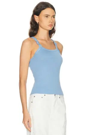 RE/DONE Knotted Ribbed Tank
