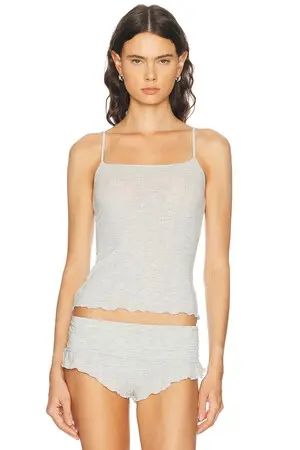 NEGATIVE UNDERWEAR Whipped Cami Top - Cloud