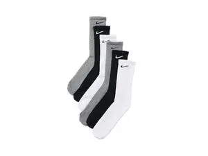 Nike Everyday Cushion Crew Socks 6 Pair Pack - Multi