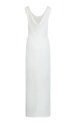 HEIRLOME Delphine Silk-wool Maxi Dress