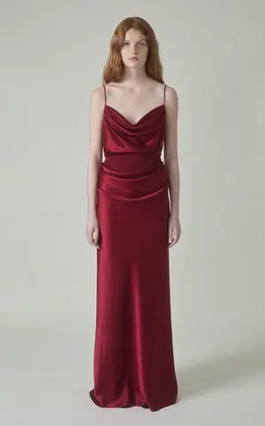HEIRLOME Sylvie Silk Maxi Skirt