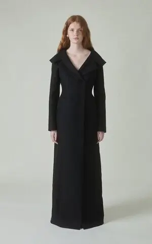 HEIRLOME Diara Silk-wool Coat