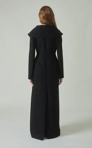 HEIRLOME Diara Silk-wool Coat