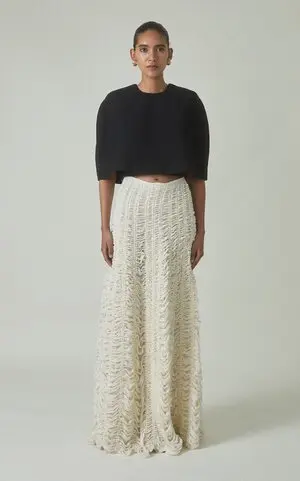 HEIRLOME Alma Silk Maxi Skirt