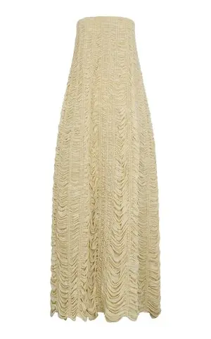 HEIRLOME Marisol Silk Maxi Dress - Yellow