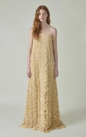 HEIRLOME Marisol Silk Maxi Dress
