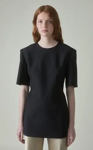 HEIRLOME Juliana Wool-silk Top