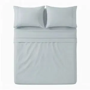 PURE PARIMA Yalda Sheet Set Icy - Blue