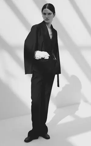HEIRLOME Antonella Belted Wool-silk Blazer
