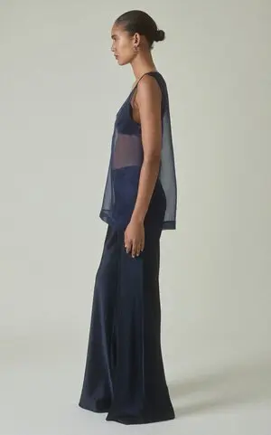 HEIRLOME Elaine Silk Organza Top