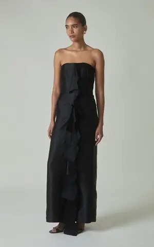 HEIRLOME Lida Silk Maxi Dress