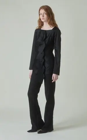 HEIRLOME Caroline Silk Satin Top
