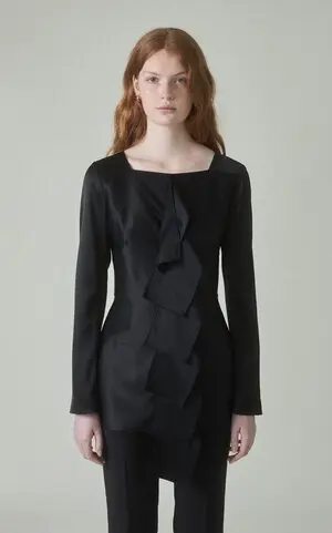 HEIRLOME Caroline Silk Satin Top