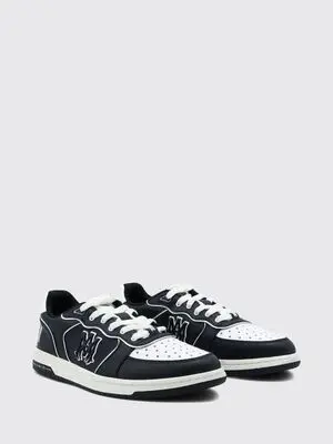 Amiri Newport Low-top Leather Trainers - Black