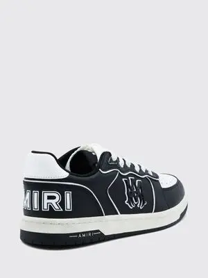 Amiri Newport Low-top Leather Trainers - Black