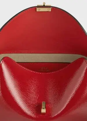 TOTEME Mini T-lock Naplack Clutch