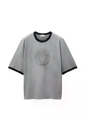 Versace Medusa Logo Cotton Jersey T-shirt