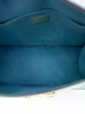 LOUIS VUITTON Monogram Vernis Spring Street Satchel - Blue