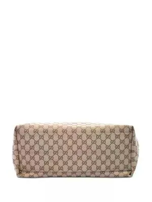 Gucci Gg Canvas Web Tote Bag