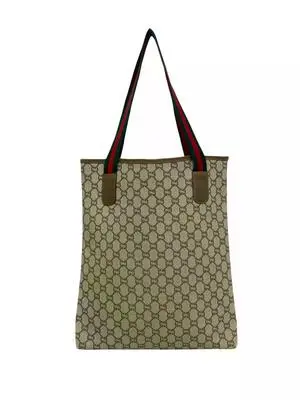 Gucci Gg Supreme Web Tote Bag