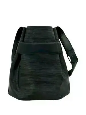 LOUIS VUITTON 1995 Epi Sac D'épaule Gm Bucket Bag - Black