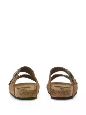 BIRKENSTOCK Arizona Soft Footbed Buckle Sandals - Brown