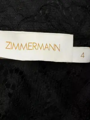 Zimmermann Floral Lace Long Sleeve Shirt