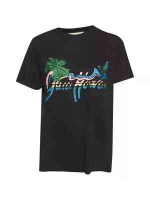 Gucci Hawaii Print Jersey T-shirt