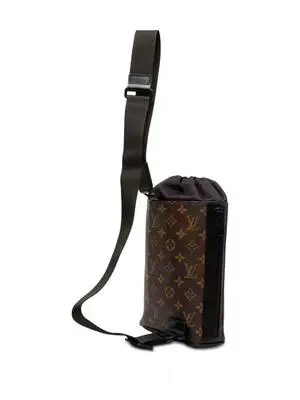 LOUIS VUITTON Monogram Chalk Sling Bag