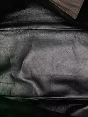 Prada Bicolor Cervo Deerskin Convertible Tote Satchel - Grey