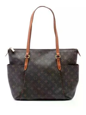 LOUIS VUITTON Monogram Totally Mm Tote Bag - Brown